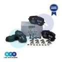 SERIE PASTIGLIE FRENO POSTERIORI RICAMBI ORIGINALI per VOLKSWAGEN ...