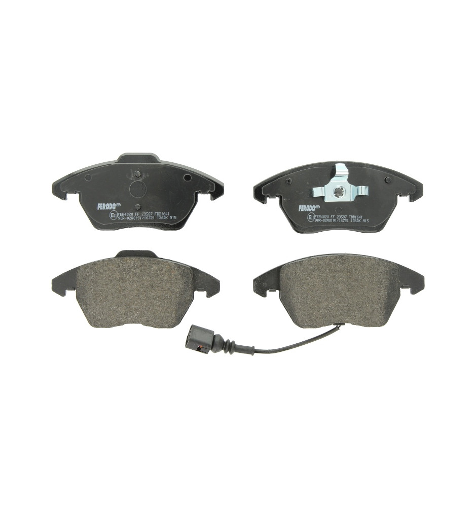 7L6698451B - SERIE PASTIGLIE FRENI POSTERIORI