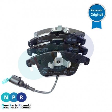 5N0698151 - SERIE PASTIGLIE FRENO ANTERIORI ORIGINALI AUDI VOLKSWAGEN