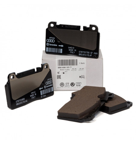 SERIE PASTIGLIE FRENO ANTERIORI ORIGINALI AUDI 8R0698151AB